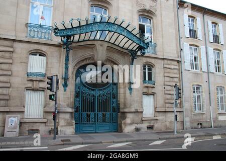 art nouveau building (CCI) in nancy in lorraine (france Stock Photo - Alamy