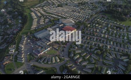 Haven Primrose Valley Caravan Park From the Air Drone Aerial Photos ...
