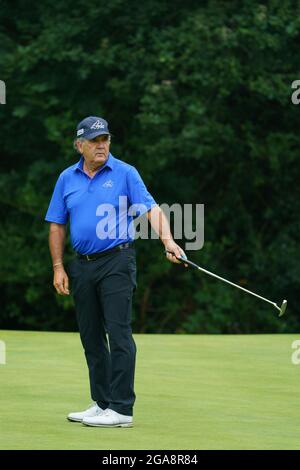 Professional golfer David Frost of South Africa Stock Photo - Alamy