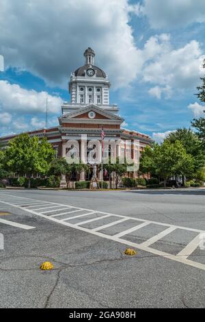 Morgan County Courthouse in Madison, Morgan County, Georgia, USA Stock ...