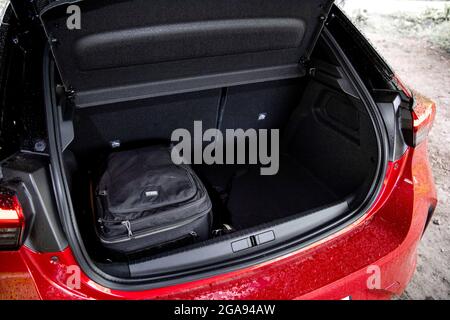 Opel Corsa GS Line 130. Car, boot, trunk Photo: Pontus Lundahl / TT ...