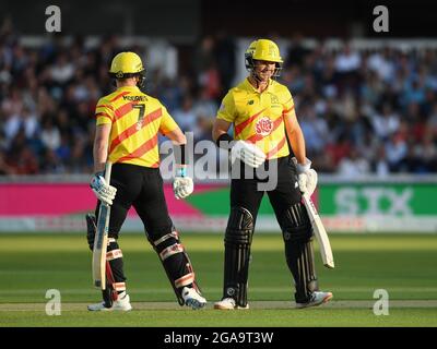 D'Arcy Short of Trent Rockets Men during The Hundred between London ...