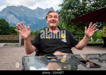 Bad Ragaz, Switzerland. 27th July, 2021. Football: Bundesliga, Borussia ...