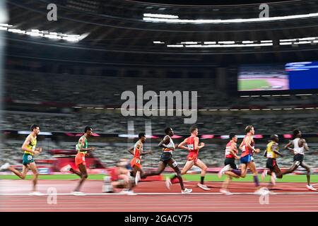 Belgian Isaac Kimeli pictured in action during the men's race at the ...