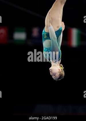 TOKYO, JAPAN - JULY 30: Jessica Pickering of Australia competing on ...
