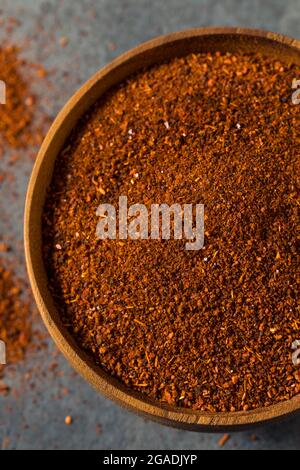 Raw Red Organic Chili Powder Spice in a Bowl Stock Photo - Alamy