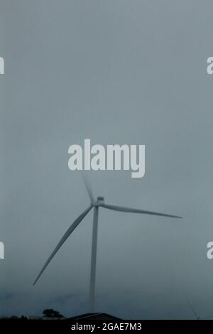 Giant Windmills During a Cloudy Day, Iowa Stock Photo - Alamy