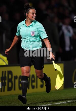 Assistant Referee Lisa Rashid during the UEFA Women's Euro 2022 quarter ...