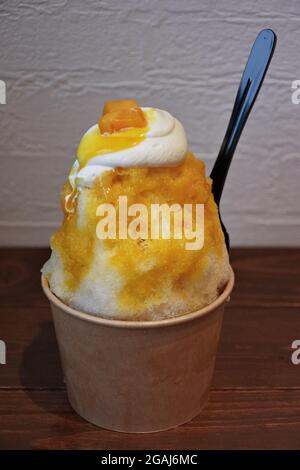 kakigori, japanese shaved ice dessert Stock Photo - Alamy
