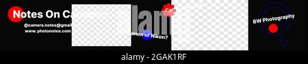 Creative Header for Your Camera Review Channel on Video Platform ...