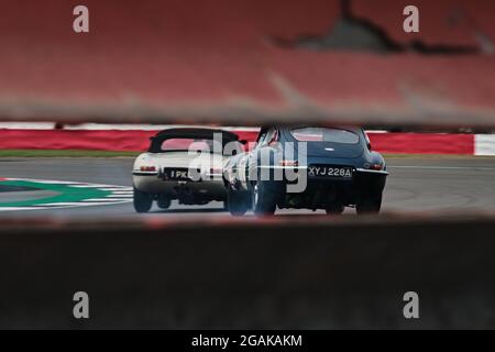 Guy Ziser, Oli Webb, Jaguar E-Type FHC, Royal Automobile Club Historic ...
