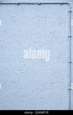 Texture of an old blue plastered wall. Abstract construction background ...