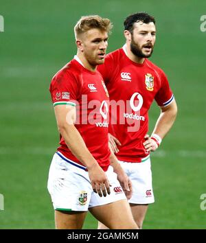 British & Irish Lions' Chris Harris during the Castle Lager Lions ...
