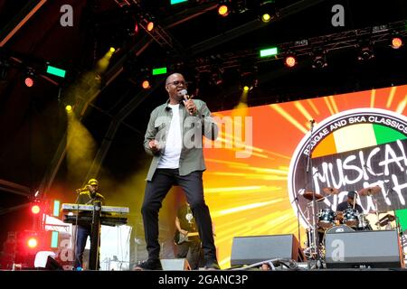 Grammy nominated British Jamaican soul singer Dennis Seaton, lead ...