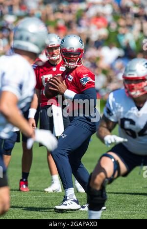 Gillette Stadium. 31st July, 2021. MA, USA; New England Patriots ...