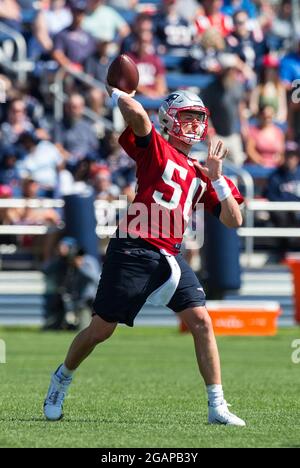 Gillette Stadium. 31st July, 2021. MA, USA; New England Patriots long ...