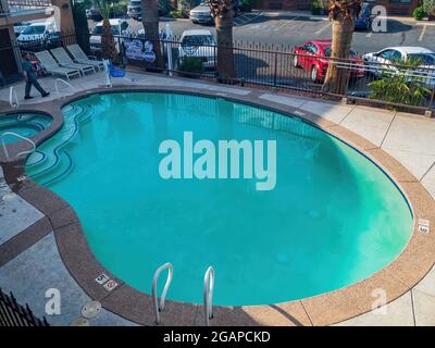 Utah, JUN 20, 2021 - Sunny view of a sswimming pool Stock Photo - Alamy