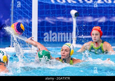 TOKYO, JAPAN - AUGUST 1: Jordan Wedderburn of South Africa, Meghan ...