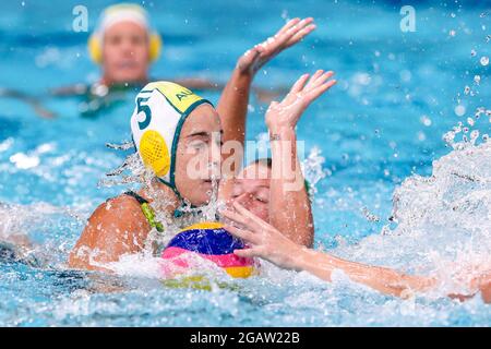 TOKYO, JAPAN - AUGUST 5: Elle Armit of Australia, Shae la Roche of ...
