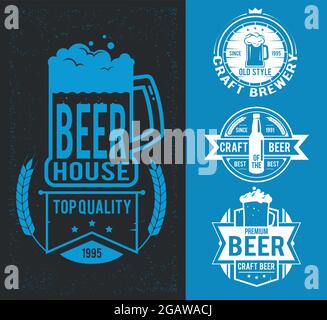 Abstract beer label Stock Vector Image & Art - Alamy