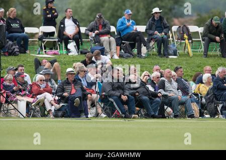 Group B Nottinghamshire Outlaws take on Leicestershire Foxes at the ...