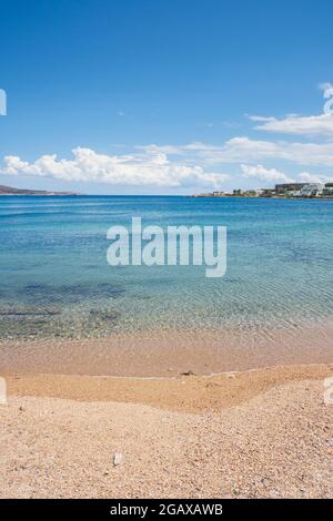 Transparent sea at Puta Zeza beach in Athens Greece Stock Photo - Alamy