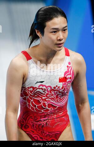 August 1, 2021, Tokyo, Japan: TINGMAO SHI (CHN) competes in the Women's ...