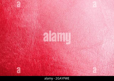 Shiny leather texture with contrast dark red surface Stock Photo - Alamy