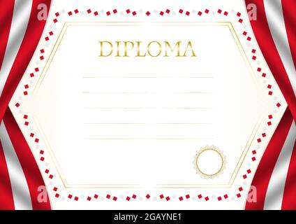 Horizontal frame and border with Peru flag, template elements for your ...