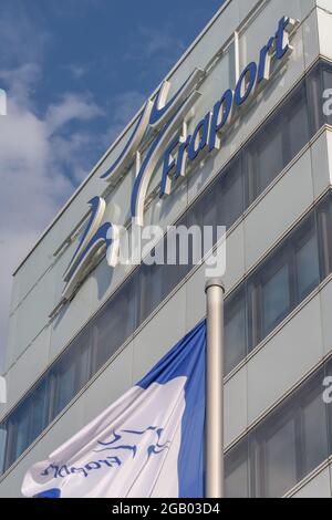 Frankfurt July 2021: Fraport AG, owner and operator of the largest ...