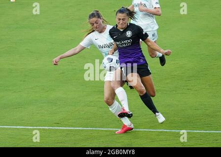 Players of Orlando Pride during the NWSL match between NY/NJ Gotham FC ...