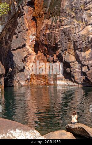 Motor Car Falls, Kakadu National Park, Australia Stock Photo - Alamy