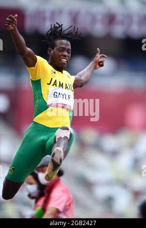 Tajay GAYLE of JAM Final LONG JUMP MEN during the World Athletics ...