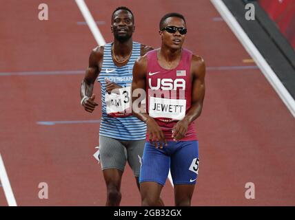 Tokyo, Japan, 1 August, 2021. Isaiah Jewett of Team United States ...
