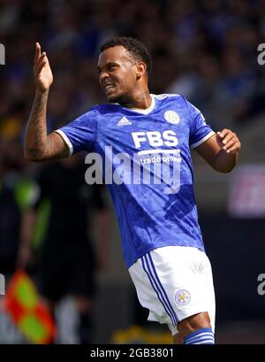 Leicester City's Ryan Bertrand during the Pre-Season Friendly match at ...