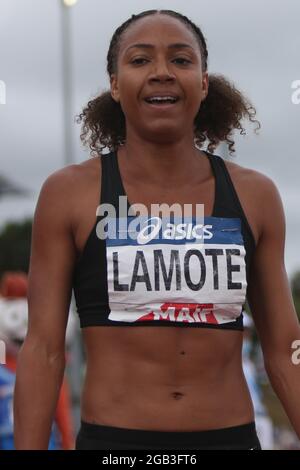 LAMOTE Renelle Finale 800 m Womens during the 2021 Athletics French ...
