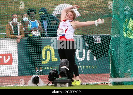 TAVERNIER Alexandra Finale Marteau Womens during the 2021 Athletics ...