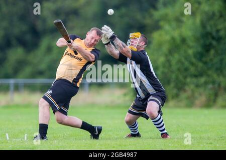 Cardiff, Wales, UK. 01st Aug, 2021. Match action during the GB ...