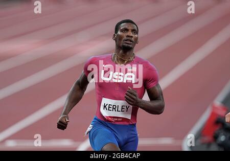 July 31, 2021: David Kerley during 100 meter for men at the Tokyo ...