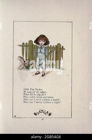 Illustration, Little Tom Tucker Stock Photo - Alamy