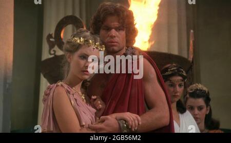 Los Angeles.CA.USA. Harry Hamlin, Judi Bowker and Tim Piggot-Smith in a ...