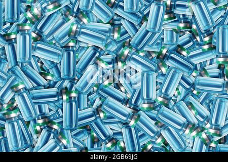 texture of multi-colored ampoules with drugs Stock Photo - Alamy