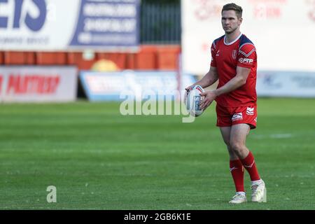 Greg Minikin (3) of Hull KR warming up Stock Photo - Alamy