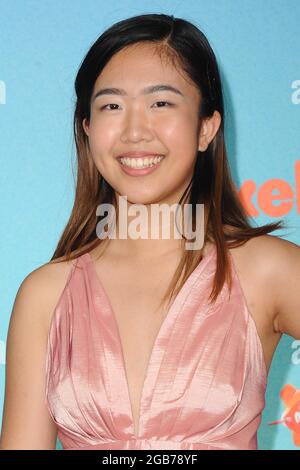 Nina Lu at Nickelodeon's 2019 Kids' Choice Awards held at Galen Center ...