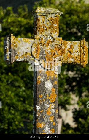 Tombs, Barfleur, Manche department, Cotentin, Normandy, France Stock ...