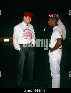 Curtis Sliwa, founder of the Guardian Angels, and Nancy Regula ...