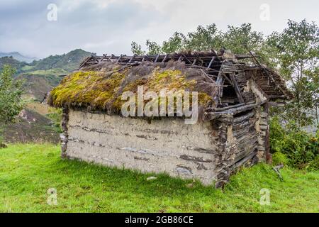 Old rural house near Leymebamba village in northern Peru Stock Photo ...