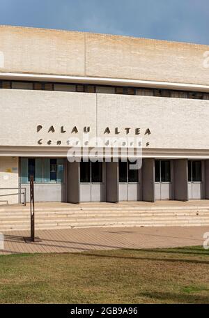 Building of Palau Altea Arts Center, Spain Stock Photo - Alamy