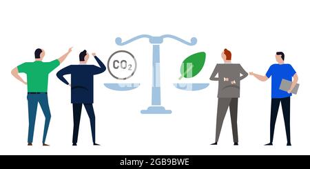 Carbon offset. Pollution compensation. Environment protection and ...