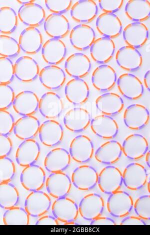 texture multi color rubber band Stock Photo - Alamy